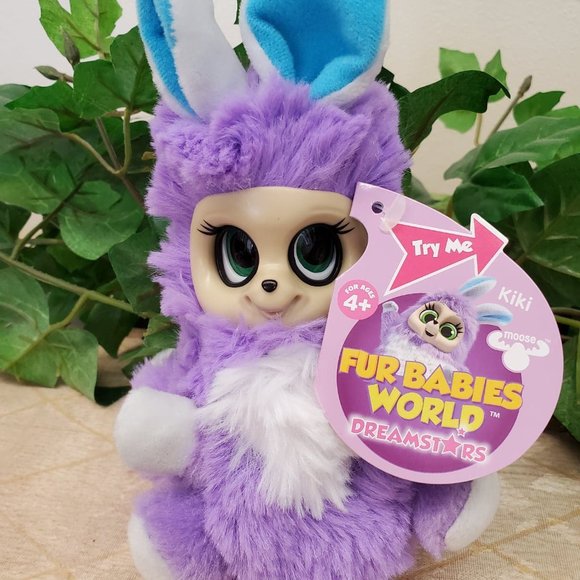 Fur Babies World | Toys | Fur Babies World Kiki Soft Fuzzy Bunny With ...